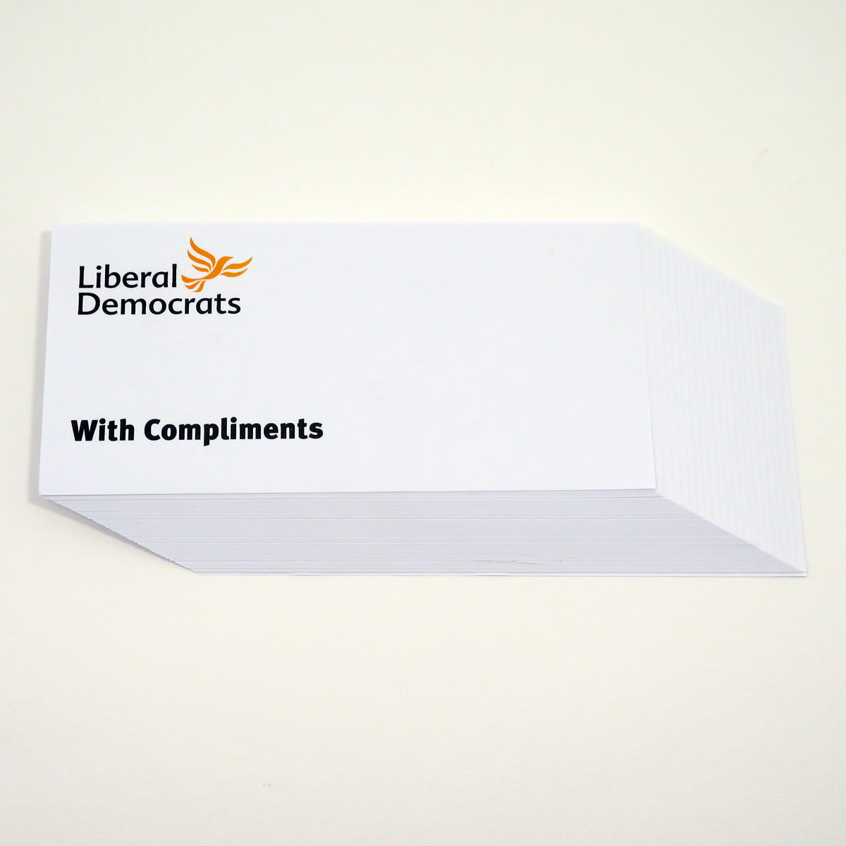 Compliment Slips | Lib Dem Image