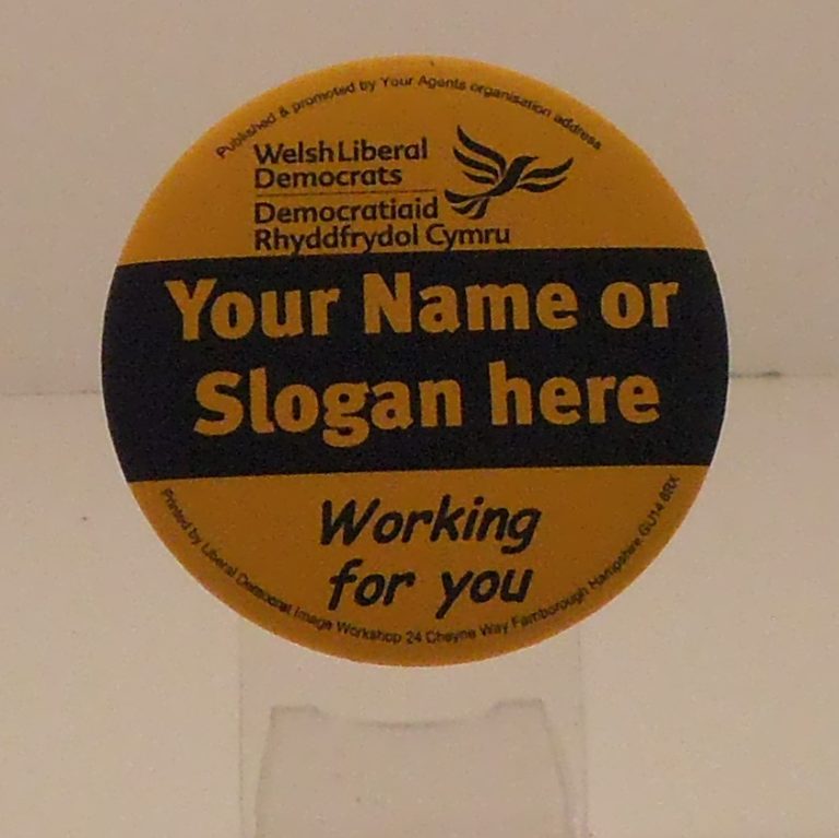 Liberal Democrats Badge Large | Lib Dem Image